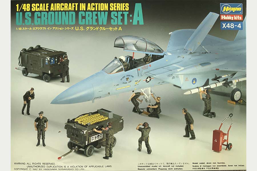 U.S. Ground Crew Set A – Aircraft in Action Series – BJ Hobby Supply
